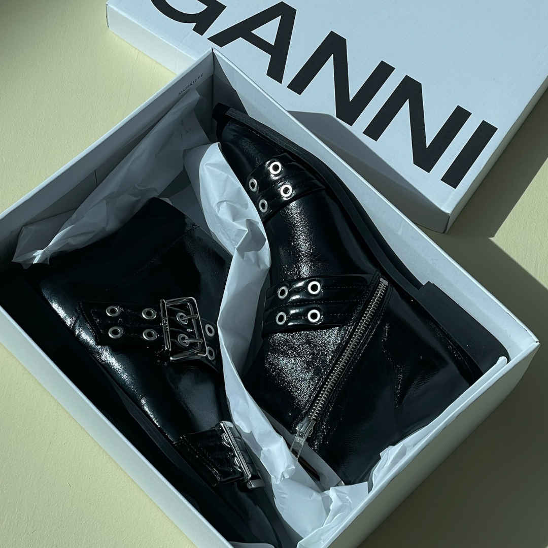 Ganni støvler - Chelsea boots i fede designs - QNTS