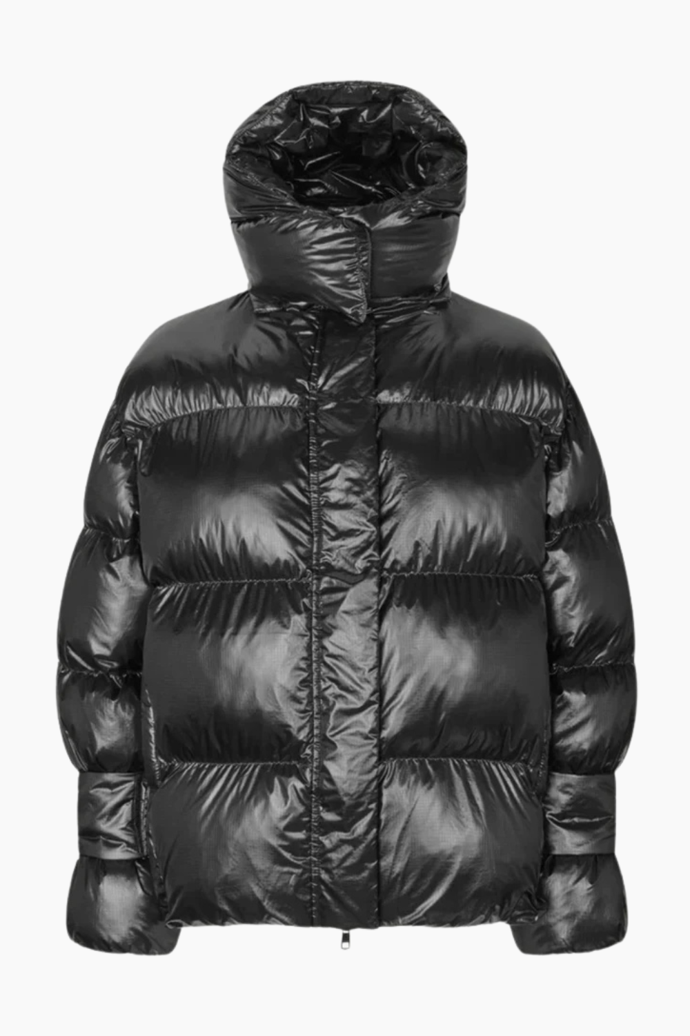 Active Hood Jacket i Black fra Oval Square - QNTS
